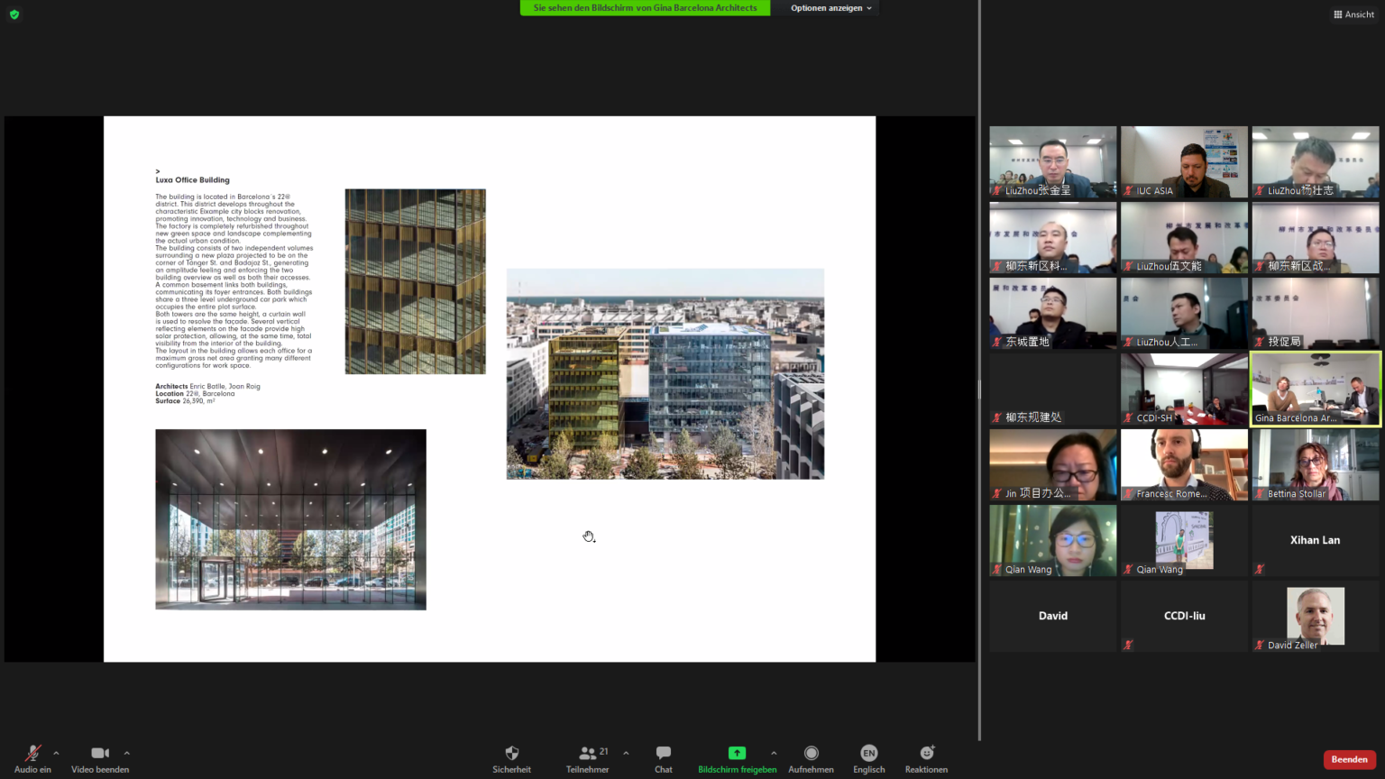 Barcelona and Liuzhou Smart City Project: CCDI-GINA Cooperation ...